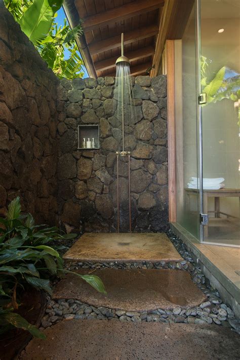 Outdoor Bathroom With Shower