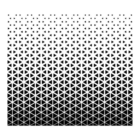Premium Vector Abstract Geometric Black And White Graphic Design Print Halftone Triangle Pattern