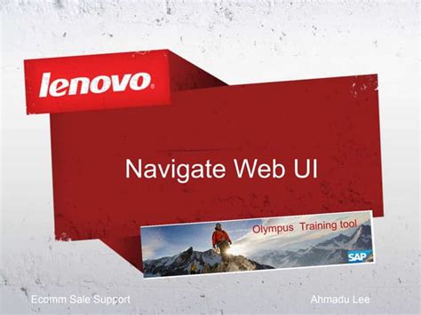 Web Ui Navigation Pptx Browsers Computer Software And Applications