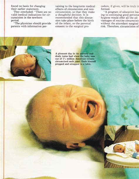 Saving Our Sons Saturday Evening Post December 1981 Circumcision