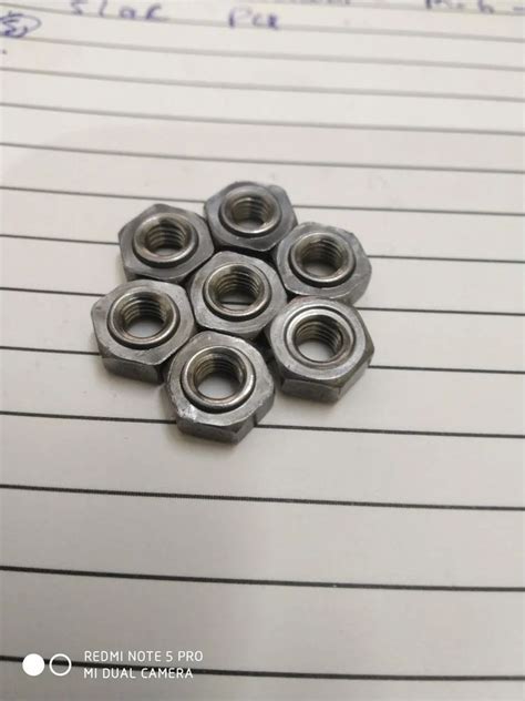 Material Mild Steel Hex Weld Nut At ₹ 084piece In Ludhiana Id