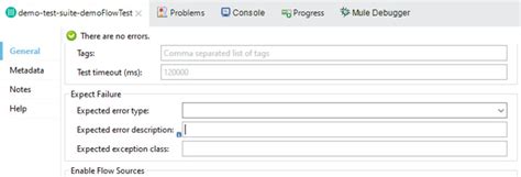 how to set the error description when mocking the error in munit