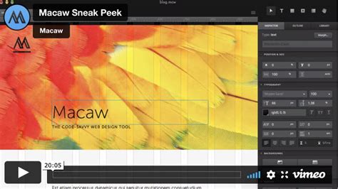 Macaw Easy Web Design Tutorials