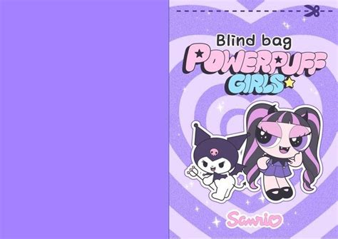Powerpuff Girls Kuromi 55 En 2024 Actividades Artesanales