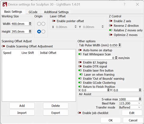 Limit Switch Issue I Think Lightburn Software Questions Lightburn Software Forum