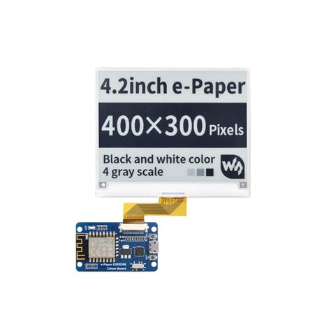 Universal E Paper Driver Board With Wifi Soc Esp8266 Onboard Supports Various Waveshare Spi E