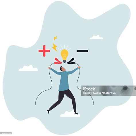 새로운 비즈니스 아이디어 문제 해결을 위한 지식 또는 디자인을 위한 Solutioncharacter에 대해 생각할 수 있는 창의성을 바로 시작하십시오 기술에 대한 스톡 벡터