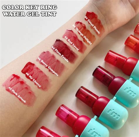 Im Meme Color Key Ring Water Gel Tint Korea Cosmetics Bn