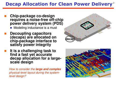 Ppt Off Chip Decoupling Capacitor Allocation For Chip Package Co