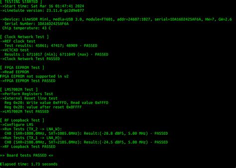 Loopback Test Failed Limesdr Myriadrf Discourse
