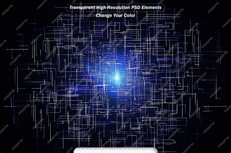 Premium Psd Abstract Technology Big Data Visualization Futuristic Space Infographic