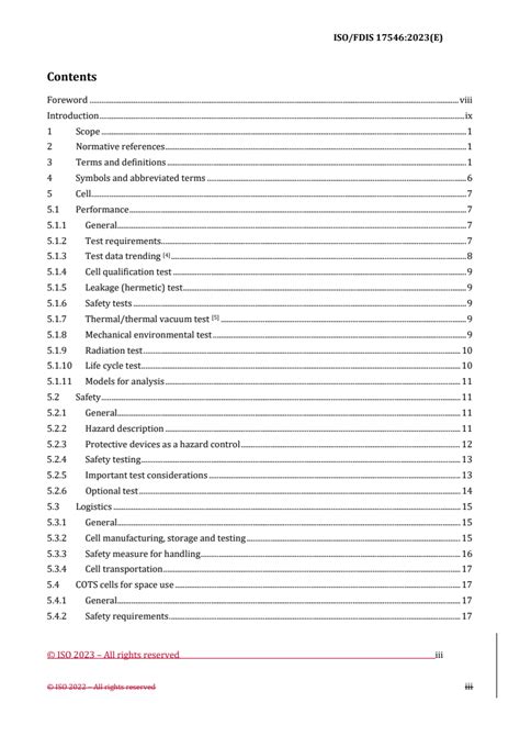 ISO FDIS 17546 Space Systems Lithium Ion Battery For Space Vehicles Design And Verification