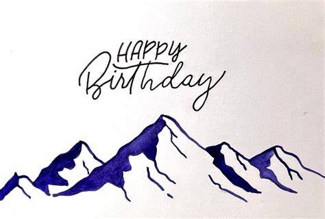 Hand Painted Watercolor Greeting Cards With Envelopes 10 Card Set Blank