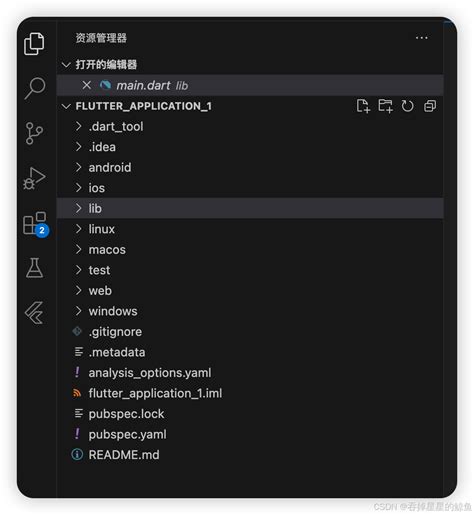 Vscode创建flutter项目，运行flutter项目vscode运行flutter项目 Csdn博客