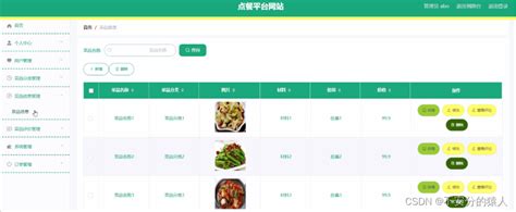 基于springboot点餐平台网站 Csdn博客