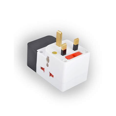 Multi Plug With Fitted 10a Fuse 3 Pin Flat Plug 3 Way 3 Pin Universal Socket And 2 Usb Socket 10a