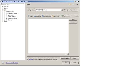 编译无语法错误，有一个fatal Error Cannot Open Source File Memory C2000™︎ 微控制器