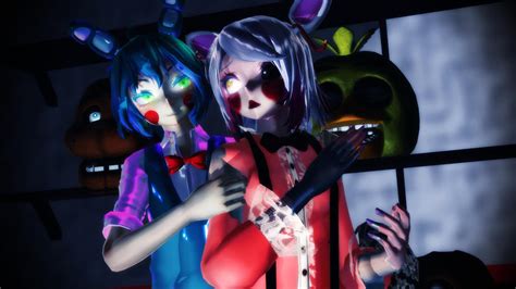 Toy Bonnie X Mangle By Joues On Deviantart