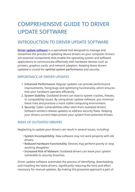 PPT Comprehensive Guide To Driver Update Software WINOIDS PowerPoint Presentation ID