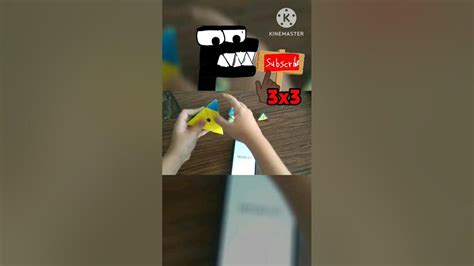 Solving Pyraminx 3x3 To 1x1 With Alphabet Lore F 🧩💀 Mikesalcedo Youtube