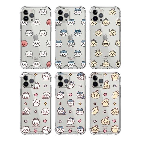 먼작귀 치이카와 패턴 범퍼 젤하드 케이스 감도 깊은 취향 셀렉트샵 29cm