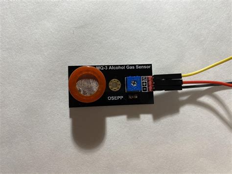 Arduino Alcohol Sensor 3 Steps Instructables