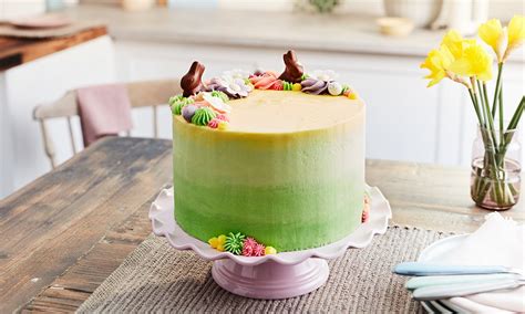 Tort De Paște Cu Ciocolată Albă și Fistic Rețeta Dr Oetker