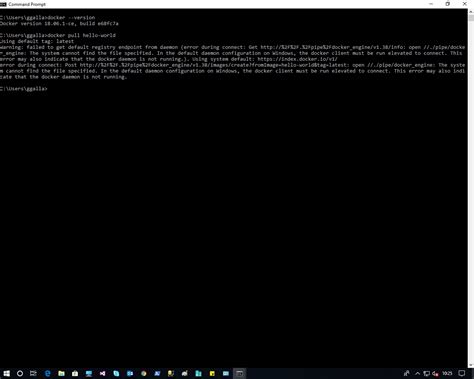 Error During Connect Post F F Fpipe Fdocker Engine V Containers Create