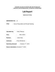 Fundamentals Of Simple Staining And Smear Preparation Course Hero