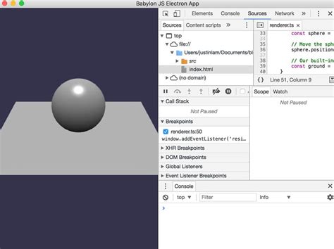 Building A D Application With Electron And Babylonjs Using Typescript