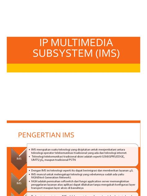 Ip Multimedia Subsystem Ims Pdf