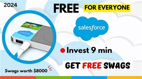 Free Salesforce Swags For Everyone Grab Now Youtube