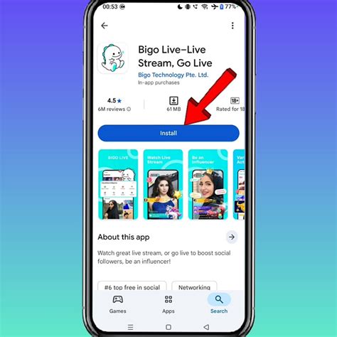 How To Install Bigo Live Stream App On Android Youtube