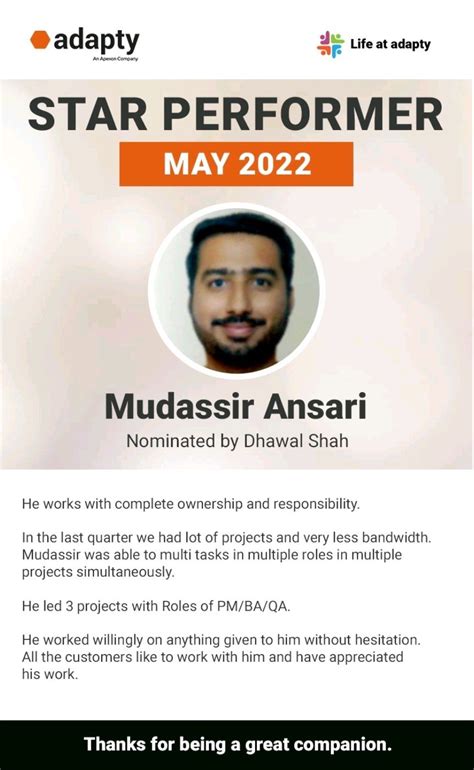 Mudassir Ansari On Linkedin Thank You Adapty 12 Comments
