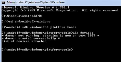 Error Daemon Not Running ANDROFAST