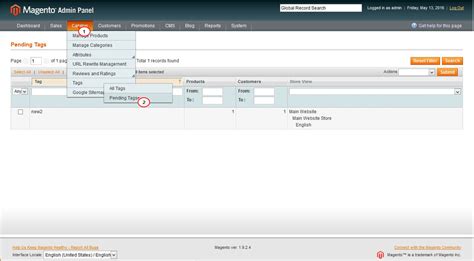 magento how to addandmanage product tags template monster help