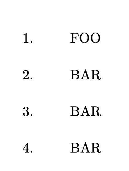 Lists Changing Label Separation Based On The Value Of Enumerate Counter TeX LaTeX Stack
