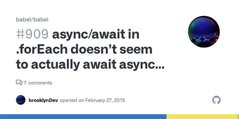 Asyncawait In Foreach Doesnt Seem To Actually Await Async Operations