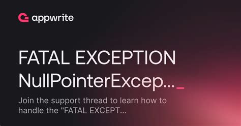 Fatal Exception Nullpointerexception Null Cannot Be Cast To Non Null Type Kotlin Threads