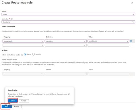 Configure Route Maps For Virtual Hubs Azure Virtual Wan Microsoft Learn