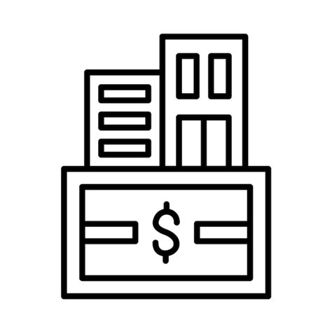 Premium Vector Fixed Asset Line Illustration