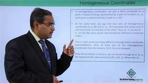 Homogeneous Coordinates For 2d Transformations Youtube