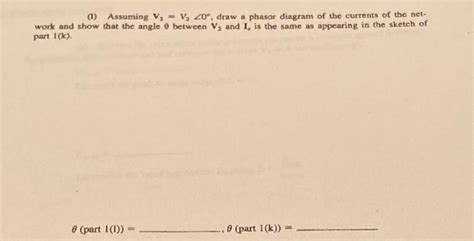 Solved Part 1 R L Series Parallel Network A Construct The