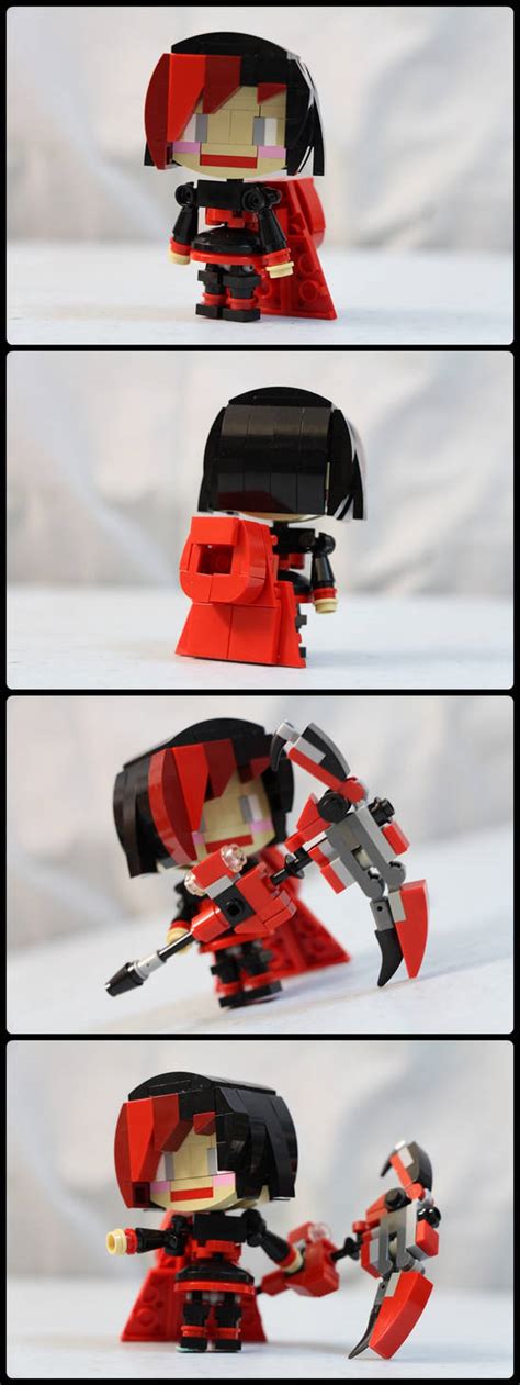 Lego Rwby Chibi Ruby Rose By Ejaylee On Deviantart
