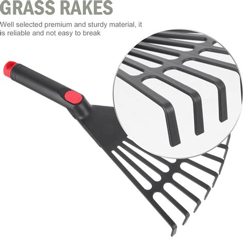 Buy Cabilock 2pcs Gardening Hand Rake Leaf Rake Plastic Rakes Small