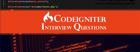 codeigniter interview questions and answers for fresher experienced