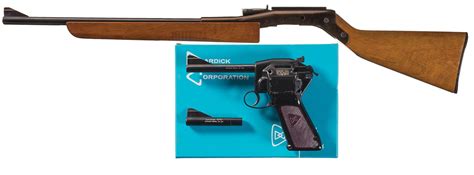 Dardick 1500 Auto Revolver With Carbine Unit And Box Rock Island Auction