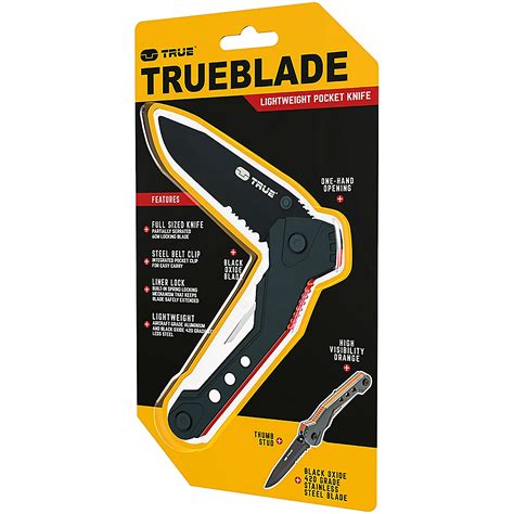 True Utility Trueblade Lightweight Pocket Knife Academy