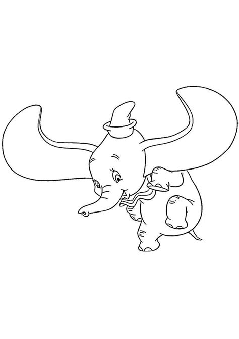 Раскраски Напуганный Дамбо Красивые раскраски Милый слон Разукрашки Дамбо смотри что я