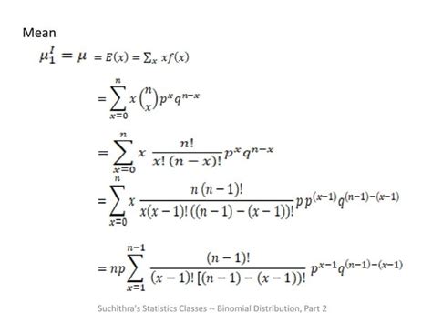 Binomial Distribution Part 2 Pptx Science
